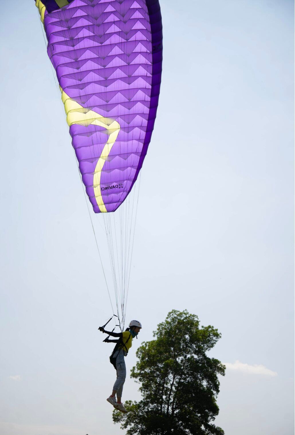 Davinci Tune single skin paraglider voor les en Hike & Fly