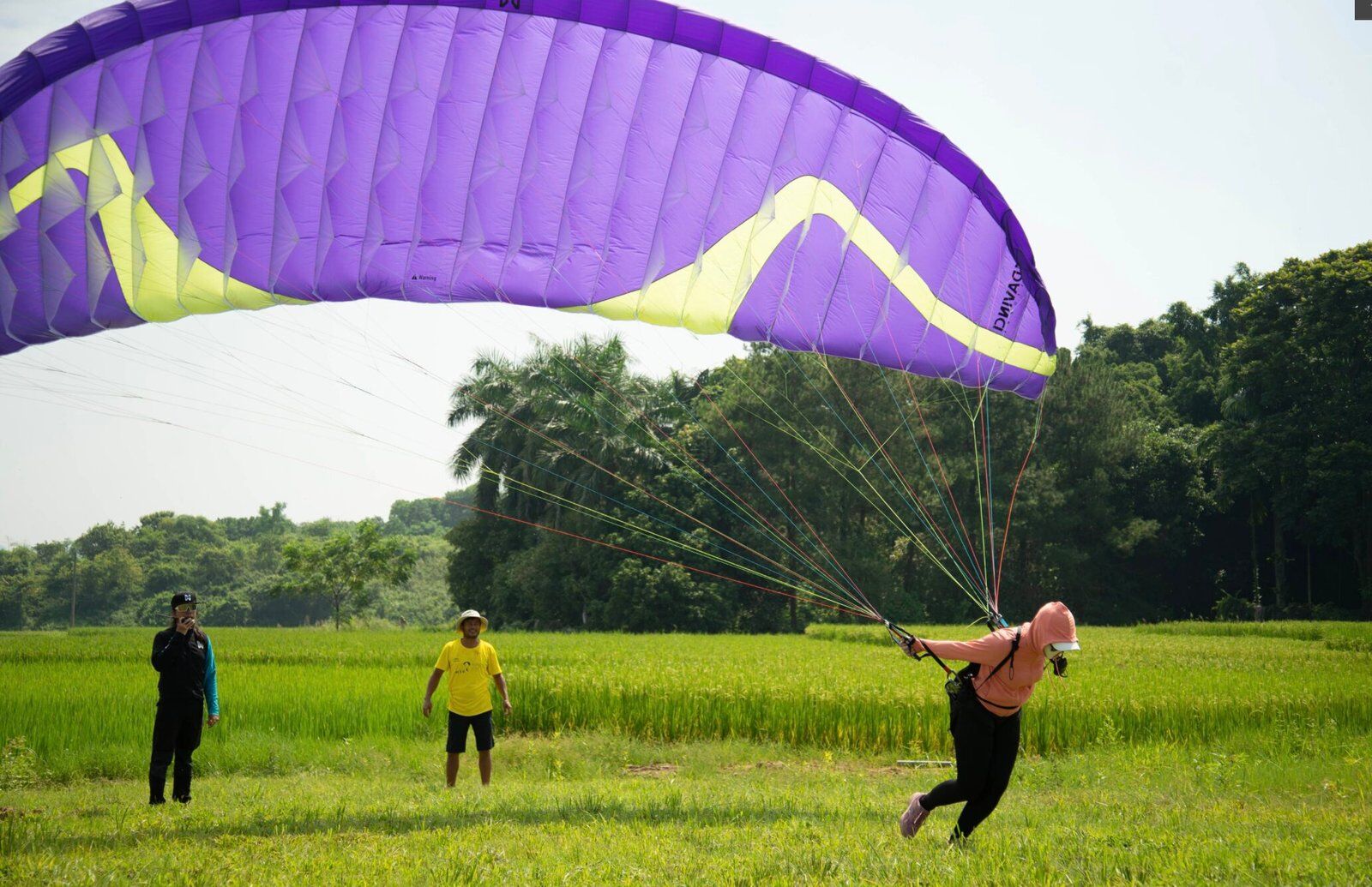 Davinci Tune single skin paraglider voor les en Hike & Fly